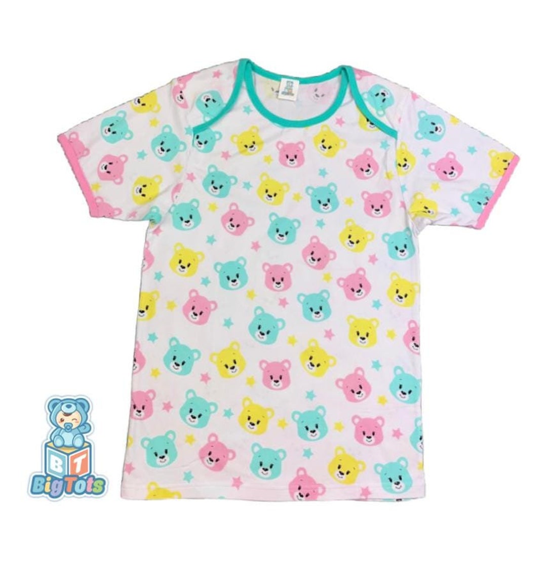 ABDL Pastel Bears Lap Shoulder Adult Baby - Etsy