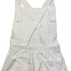 Adult Baby ABDL White Print Shortalls - Etsy