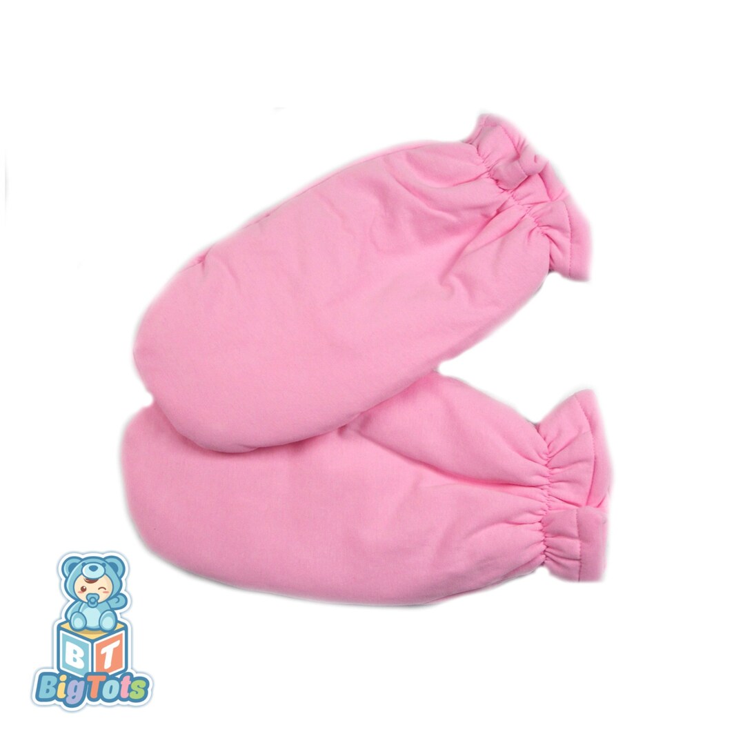 ABDL Adult Baby Pink Padded Mittens Ddlg Age Play - Etsy