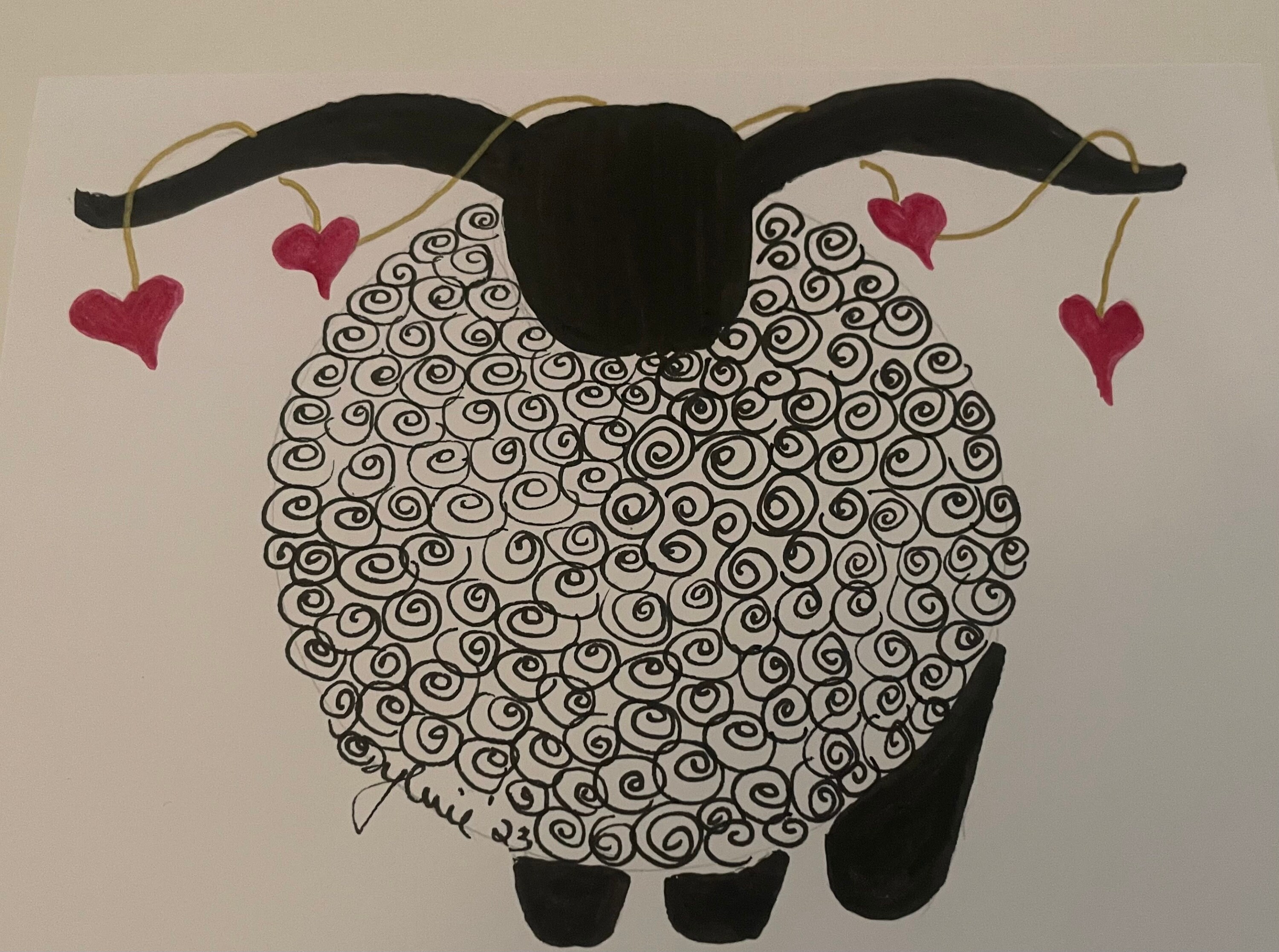 Sheep Variety Hand Drawn Cards Sheep Cards Easter Greeting - Etsy