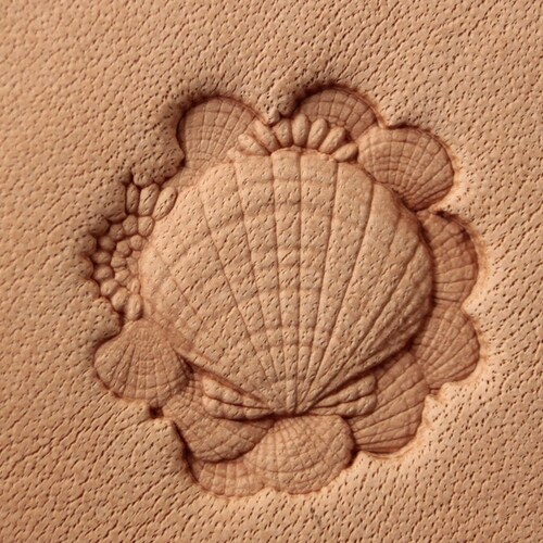 Tools for Leather Crafts. Stamp 432 the Shell - Etsy