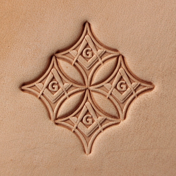 Custom Masonic Leather Stamp - Etsy