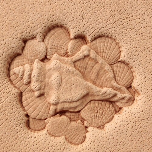 Tools for Leather Crafts. Stamp 427 the Shell - Etsy