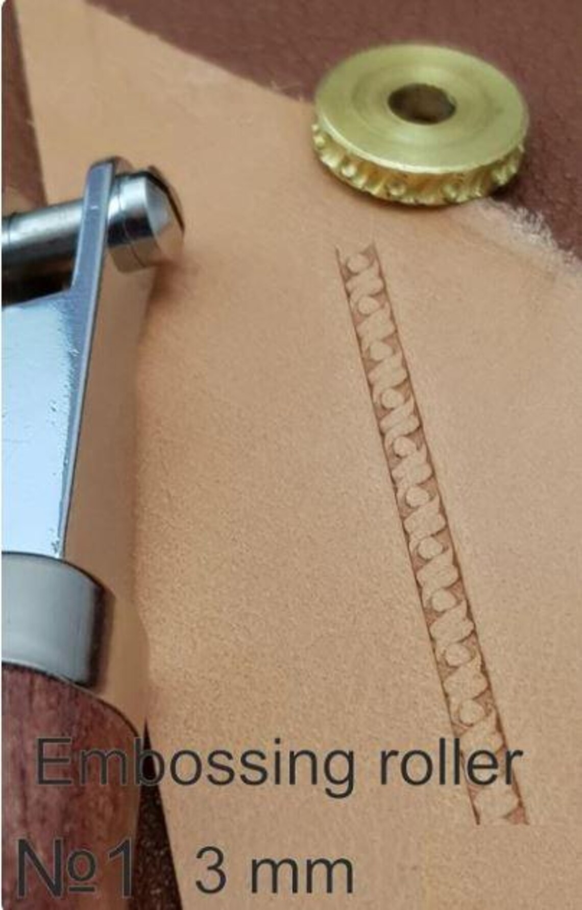 Tools for Leather Crafts. #embossing Roller-1 - Etsy