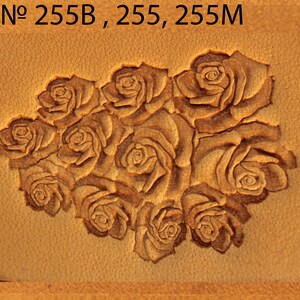 Tools for Leather Crafts. Stamp #255 - Rose 10 Mm - Etsy