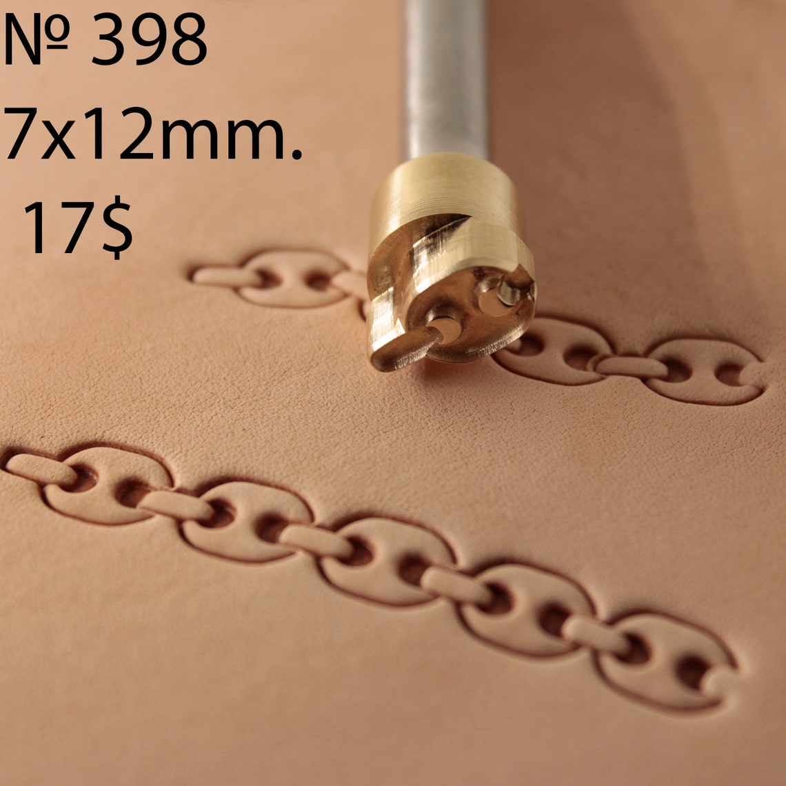 Tools for Leather Crafts. Stamp 398 Chain - Etsy