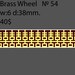 Book Binding Brass Wheel Handle - Etsy