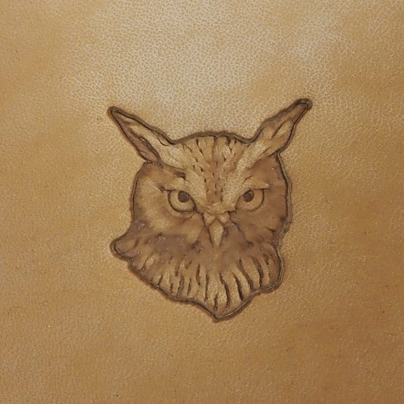 Leather Owl - Etsy