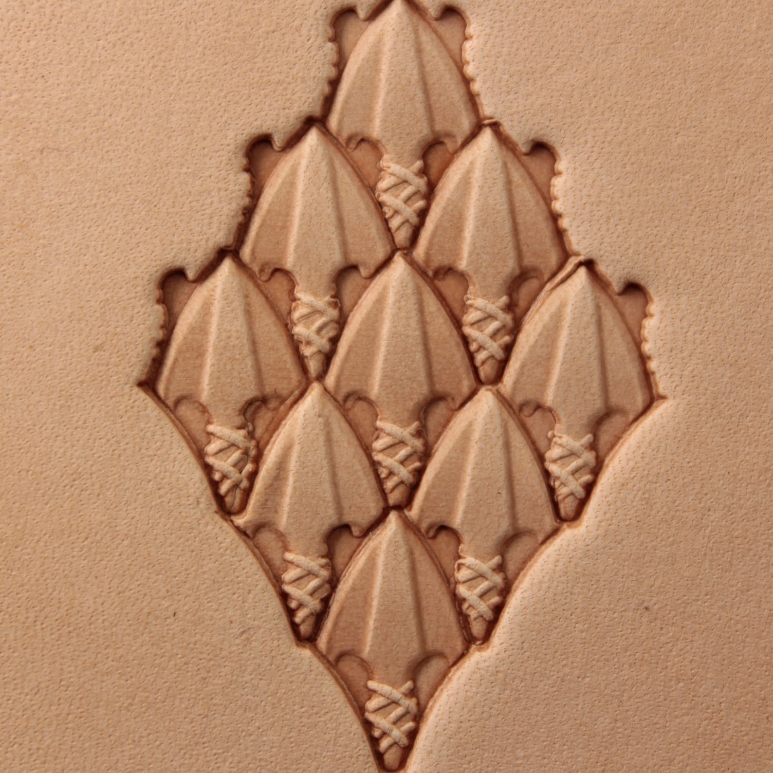 Tools for Leather Crafts. Stamp 423 Medieval Stone | Etsy