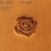 Tools for Leather Crafts. Stamp 254 Rose 10 Mm - Etsy