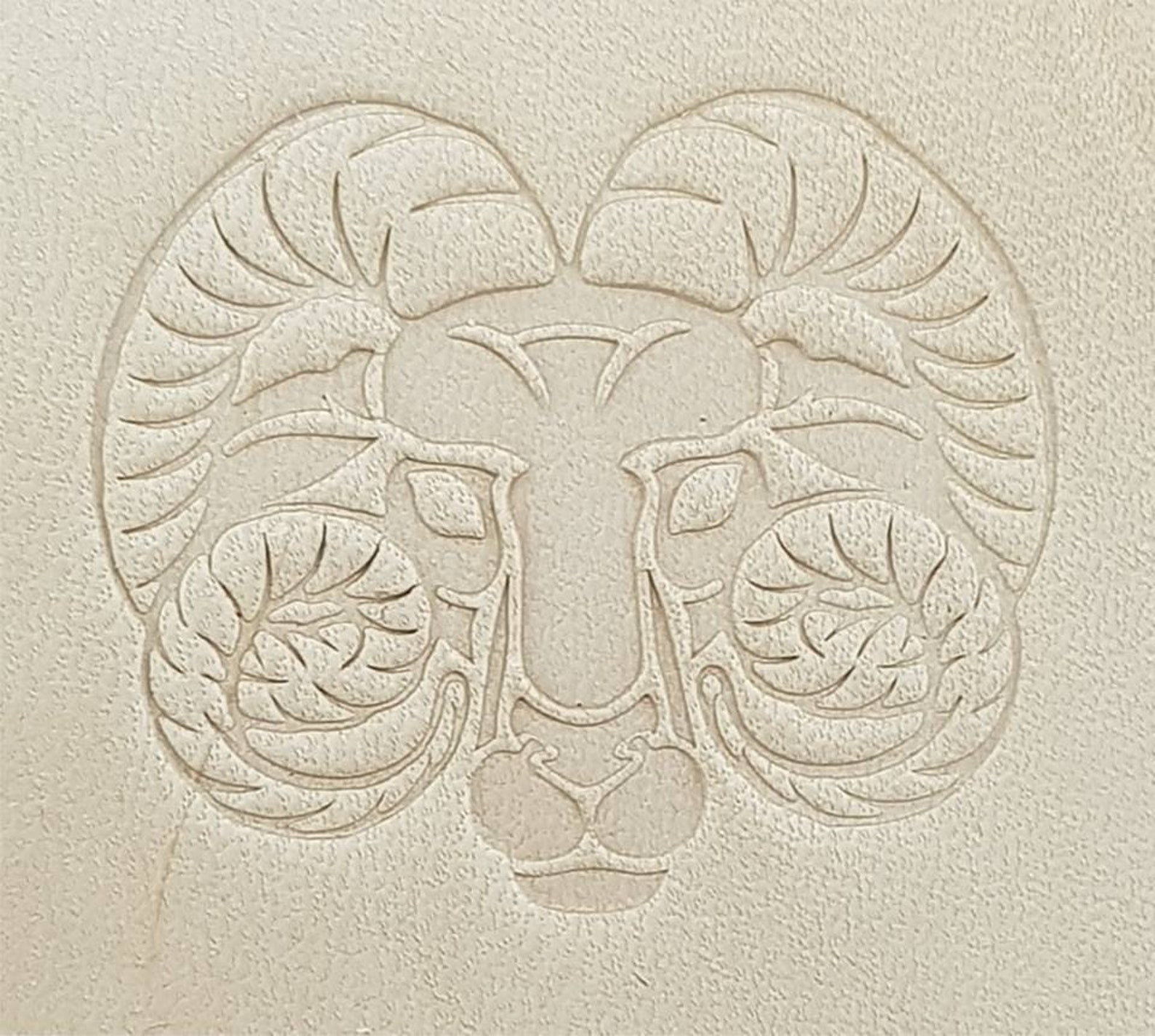 Tools for Leather Crafts. #zodiac Series. 1. Aries. 30 Mm - Etsy