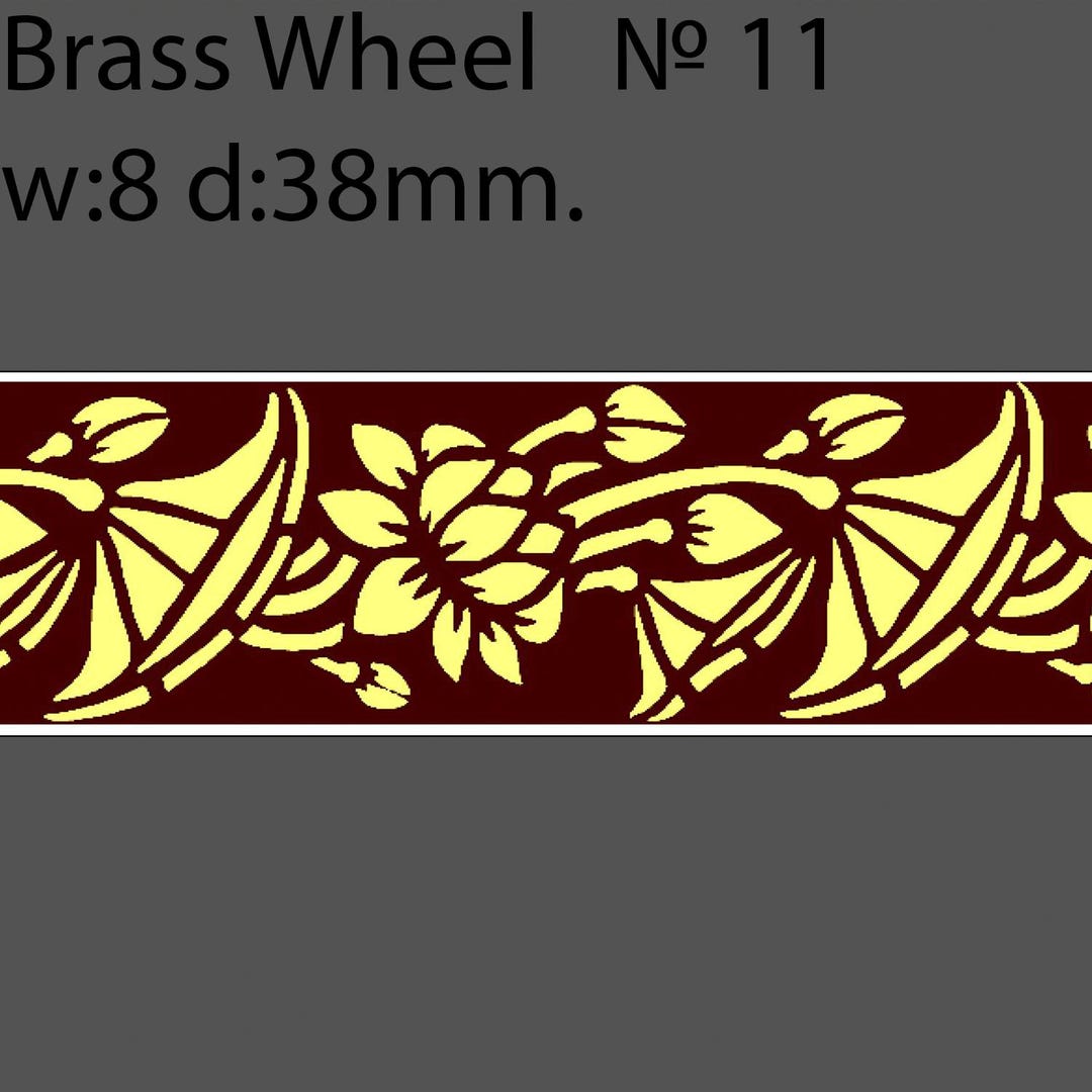 Book Binding Brass Wheel #BW11 - Etsy