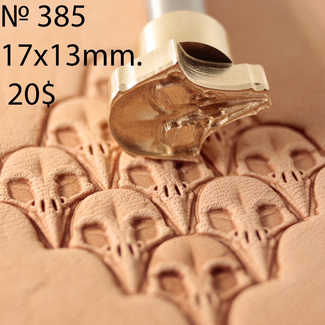 Tools for Leather Crafts. 385 Puzzle Skull Raven - Etsy