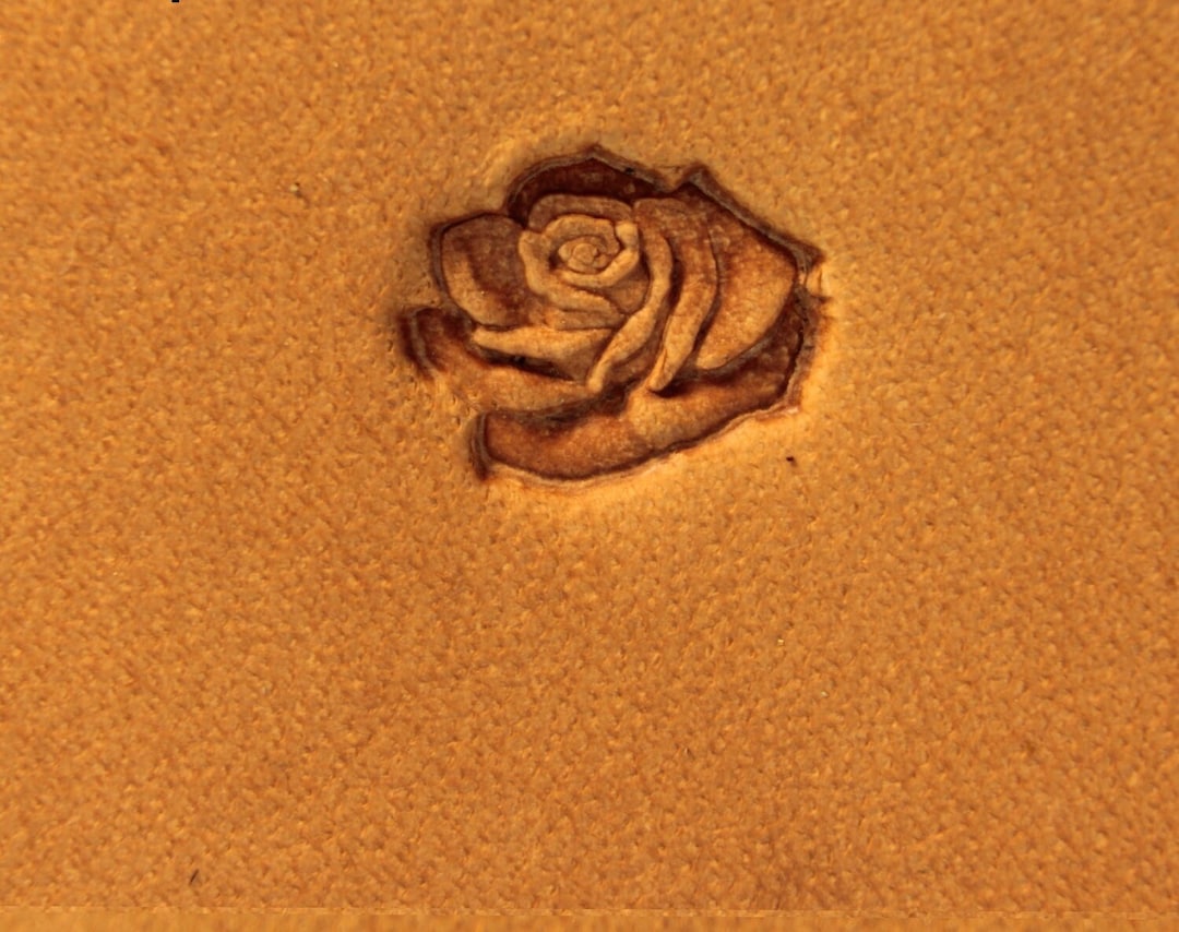 Tools for Leather Crafts. Stamp #255 - Rose 10 Mm - Etsy