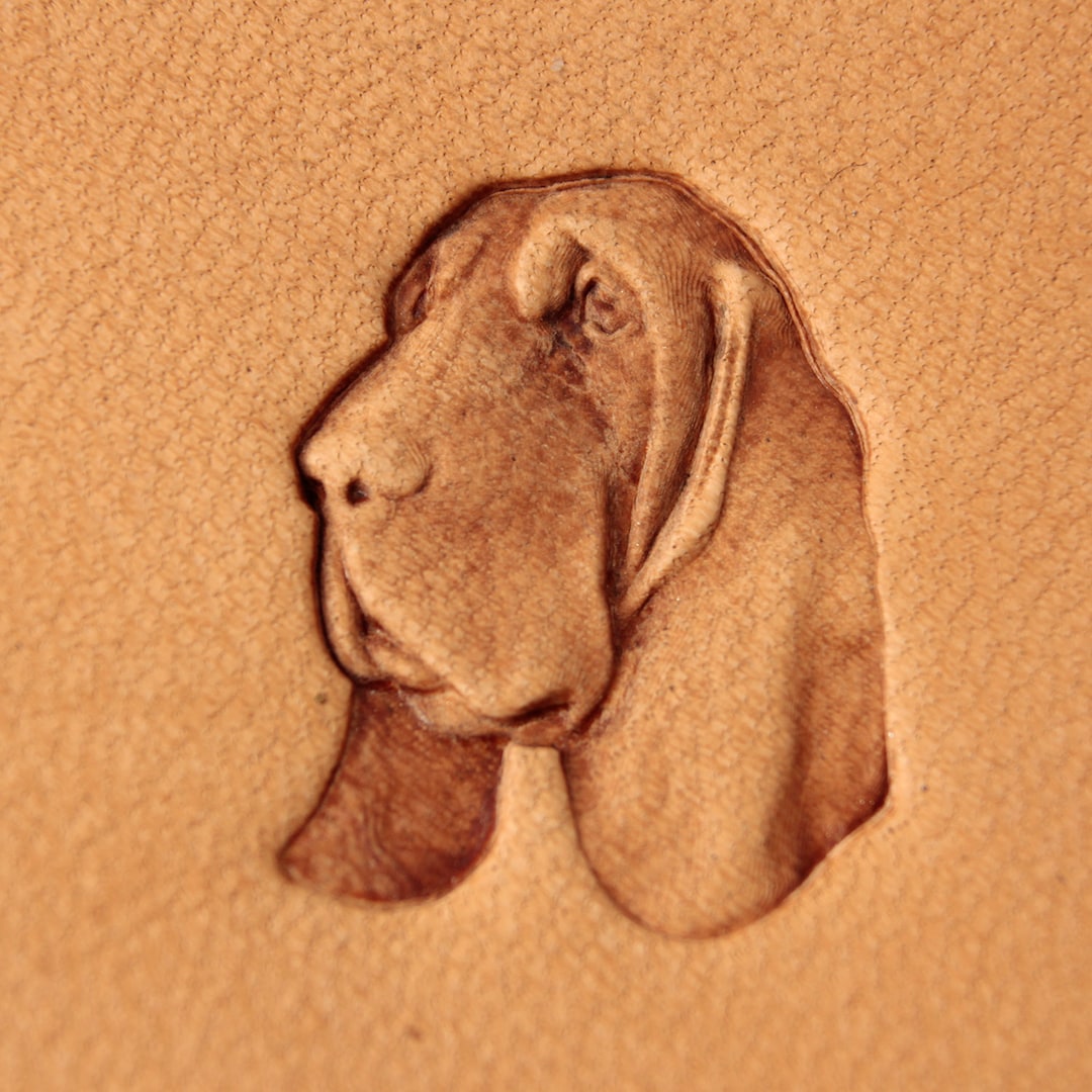 Tools for Leather Crafts. Stamp 287 Basset Hound - Etsy
