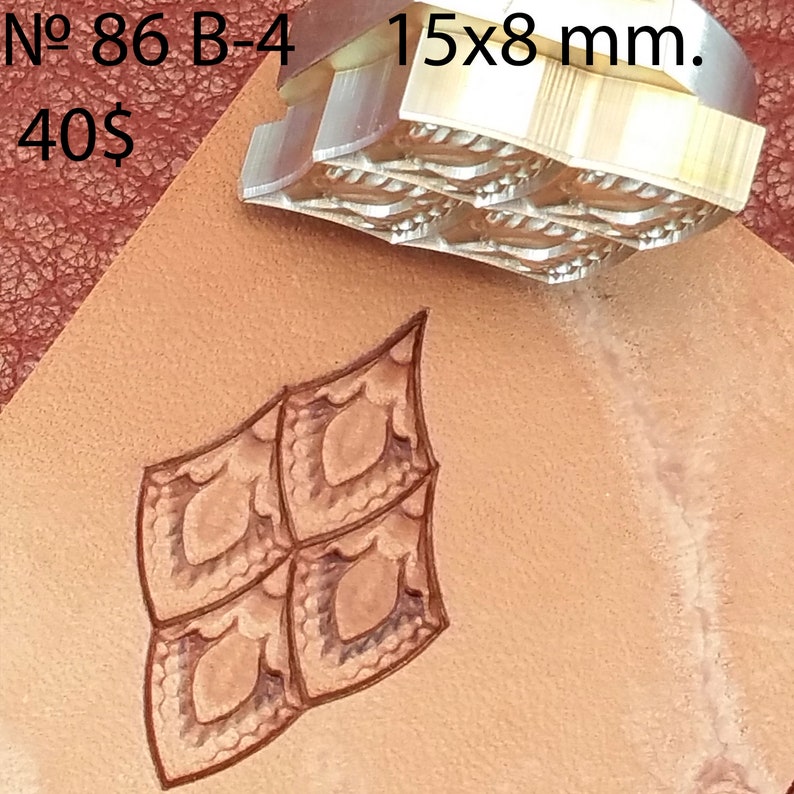 Tools for Leather Crafts. Stamp 86B-4 Scale | Etsy