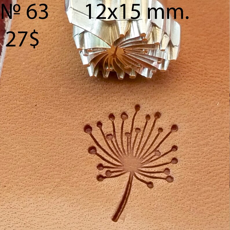 Tools for Leather Crafts. Stamp 63 - Etsy