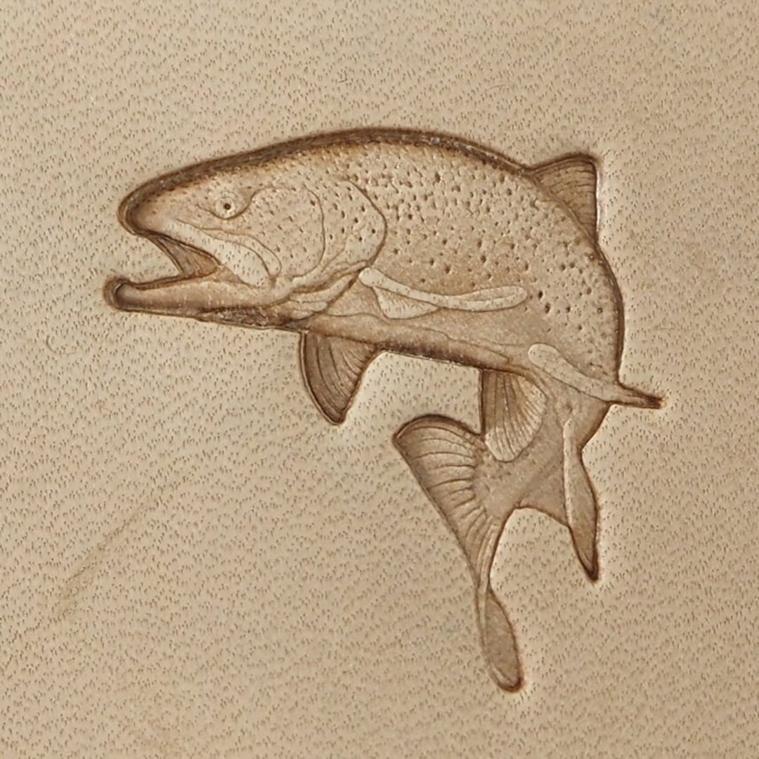 Tools for Leather Crafts. Stamp #571 - a Fish - Etsy