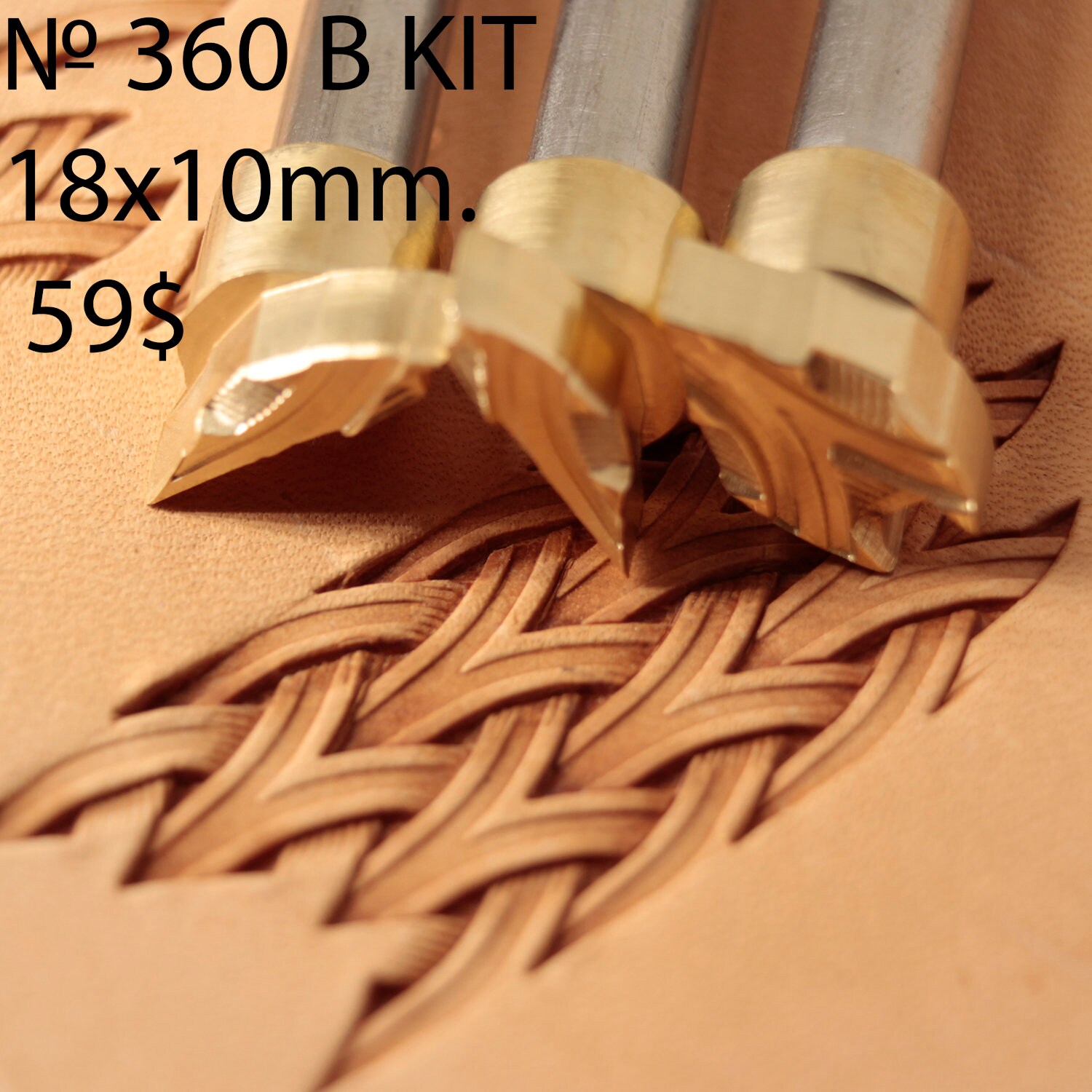 Tools for Leather Crafts. Stamp 360B Kit | Etsy