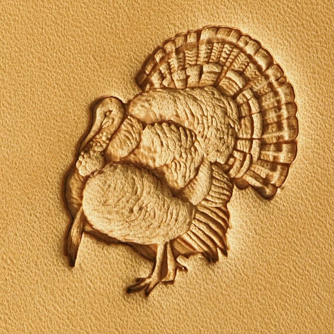 Tools for Leather Crafts. Stamp #544 - Turkey (designed by Maria ...