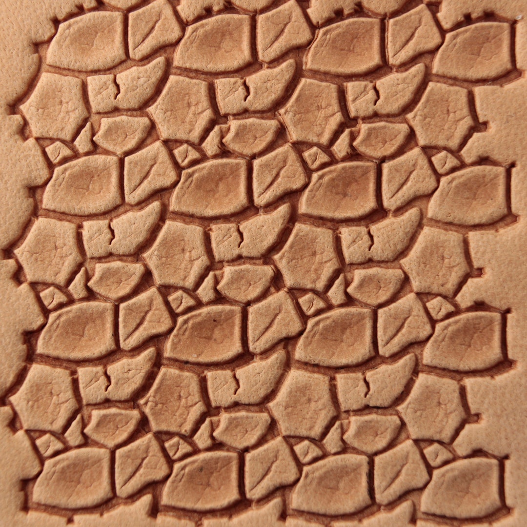 Tools for Leather Crafts. Stamp 394 Dried Clay Pattern - Etsy