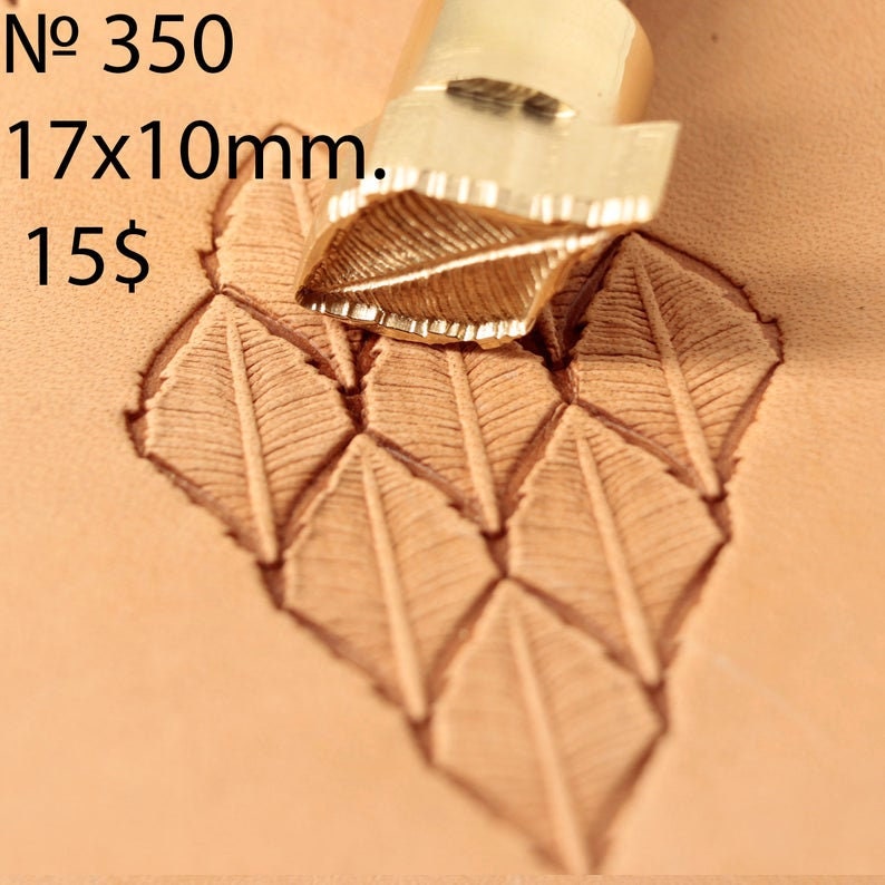 Tools for leather crafts. Stamp stamps with changed sizes for | Etsy