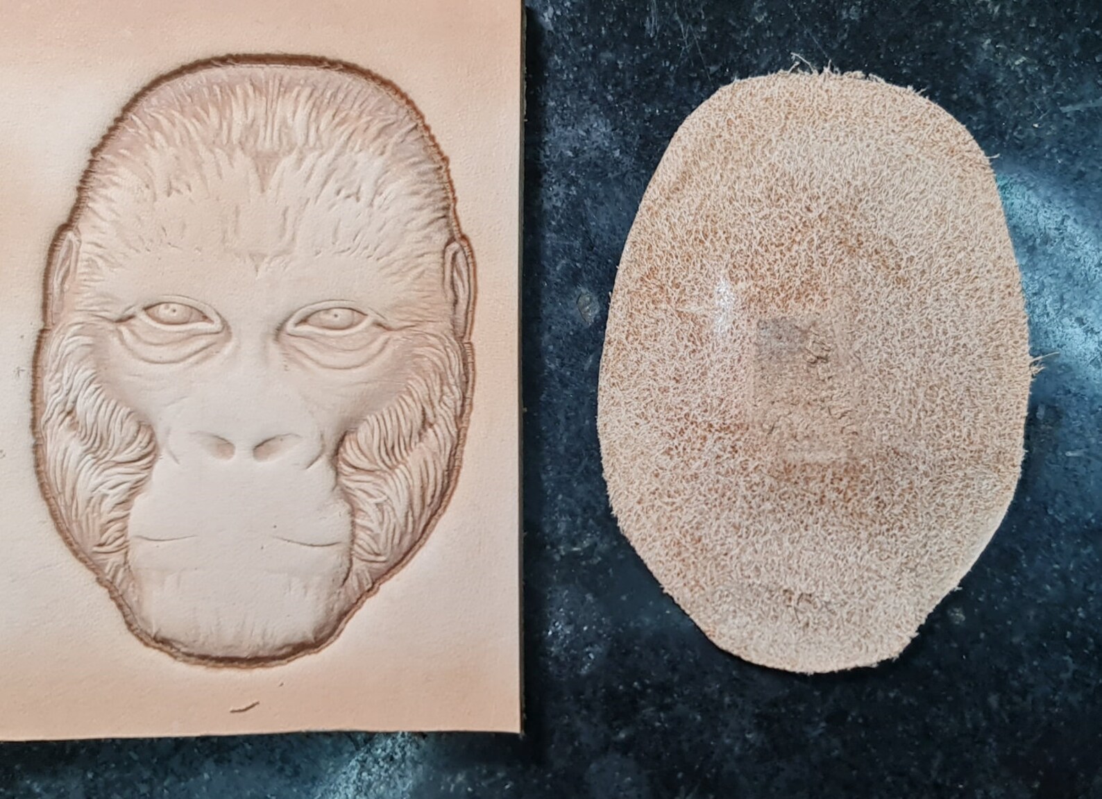 Tools for Leather Crafts. Stamp #cliche 5 Gorilla - Etsy