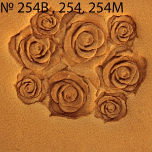 Tools for Leather Crafts. Stamp #254B - Rose 13 Mm - Etsy