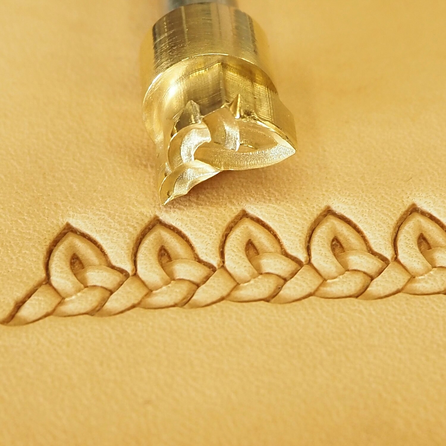 Tools for Leather Crafts. Stamp 557 Celtic Rope design by - Etsy