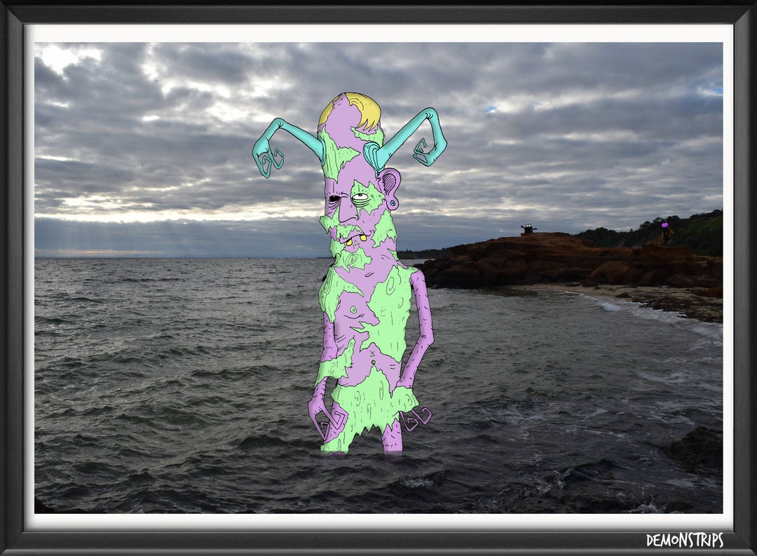 Beach Day Print - Etsy