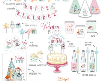 Printable Party Pack | Etsy
