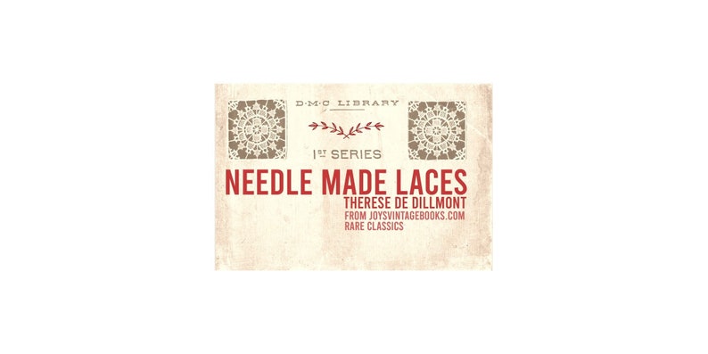 Needle Made Laces Published C1900 Lace Making Book Digital Edition ...
