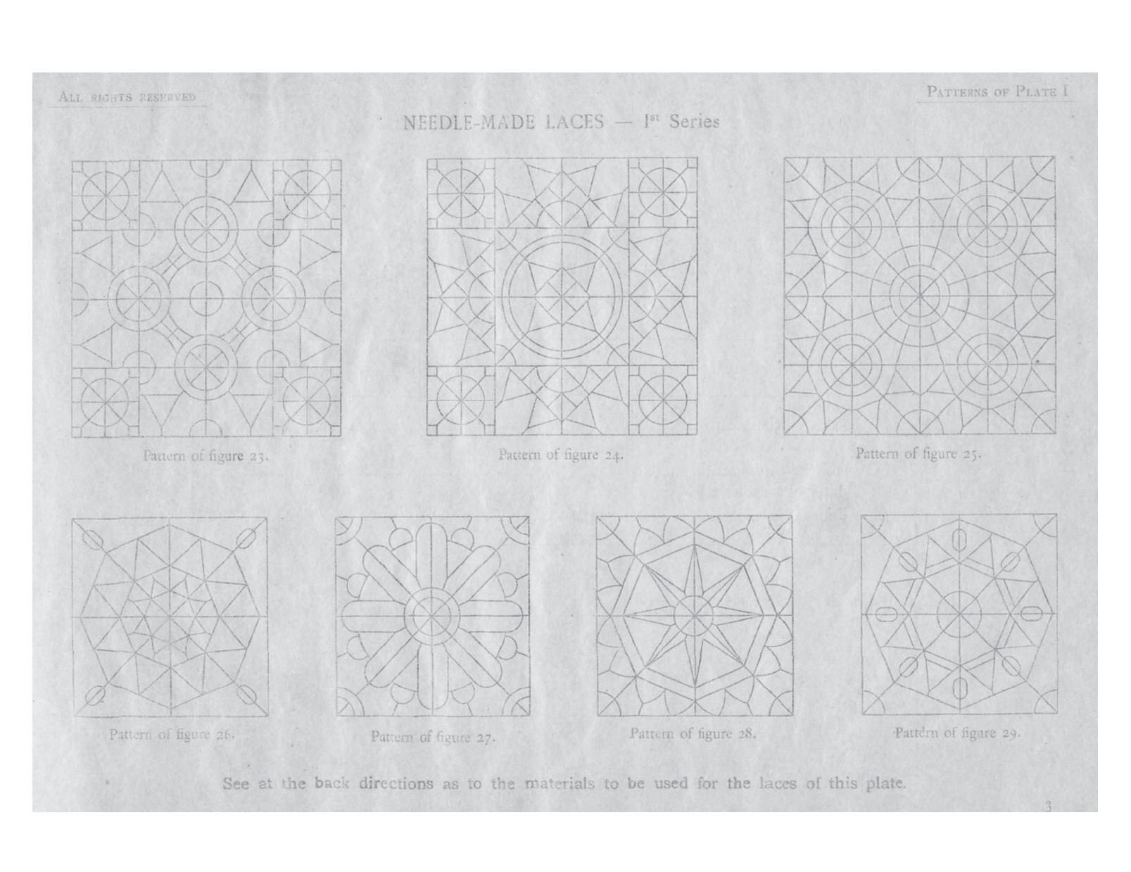 Needle Made Laces Published C1900 Lace Making Book Digital Edition ...