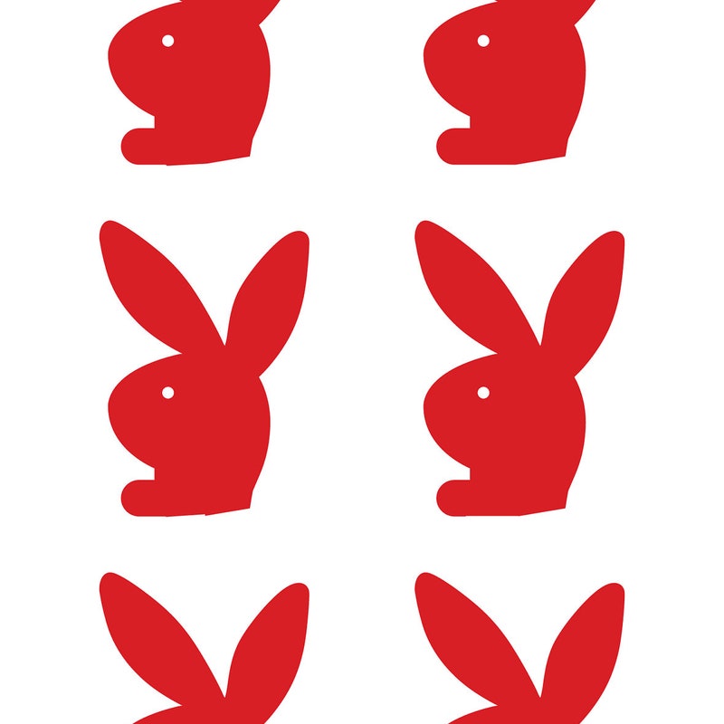 Playboy Bunny Stickers - Etsy
