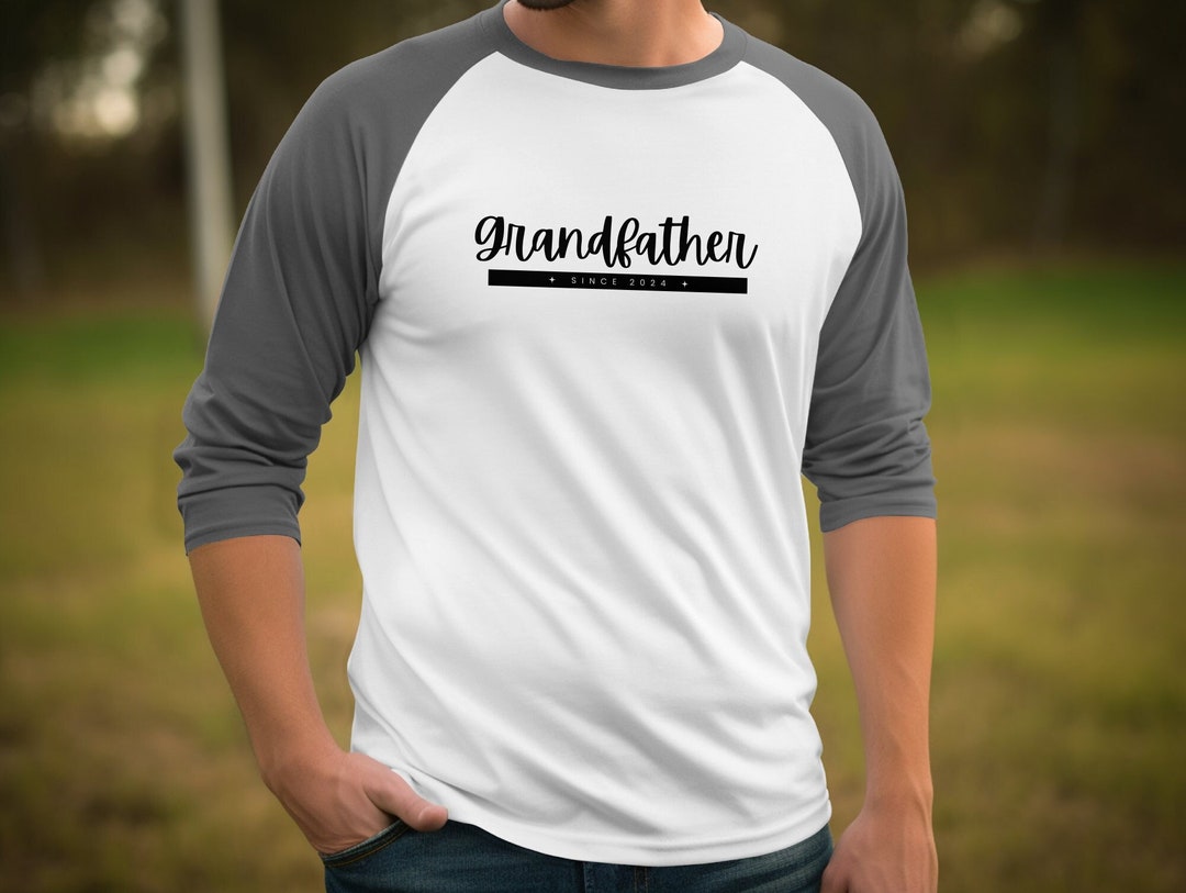 New Grandpa Since 2024 Tees Gifts for New Grandfather Est 2024 Grandad ...