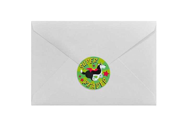 Reading Stickers for Students 1" Encouragement Stickers Pack Reader ...