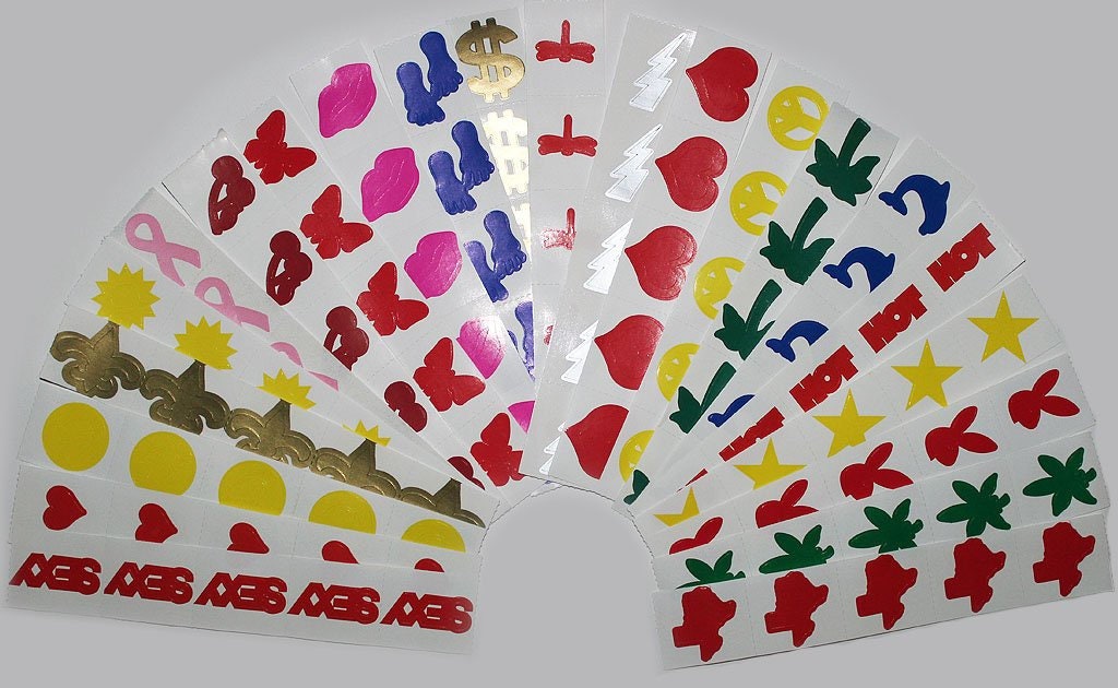 You Pick Tanning Stickers, Custom Build Your Own Variety Pack, Spray ...