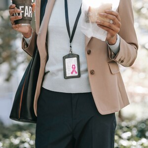 Pink Ribbon Stickers for Helmets & Uniforms Breast Cancer Official Pink ...