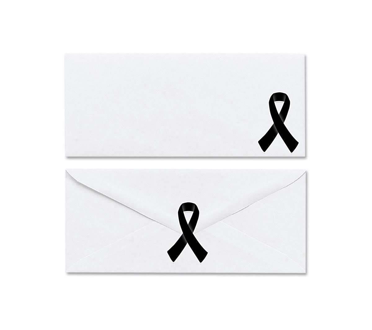 Black Ribbon Stickers Support the Cause With a Black Ribbon Sticker ...