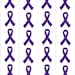 Pink Ribbon Spray Tanning Stickers, Perfect for Tanning or Wearing. in ...