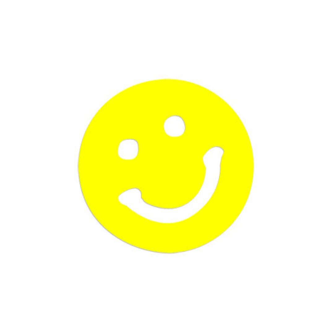 Smiley Face Tanning Stickers Tanning Bed, Spray Tanning, Outdoors Happy ...