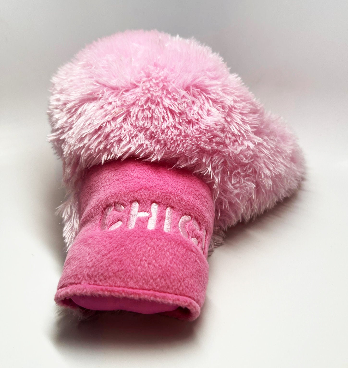 Pink Chic Fuzzy Boxing Glove Full Size Novelty 50 Pink - Etsy