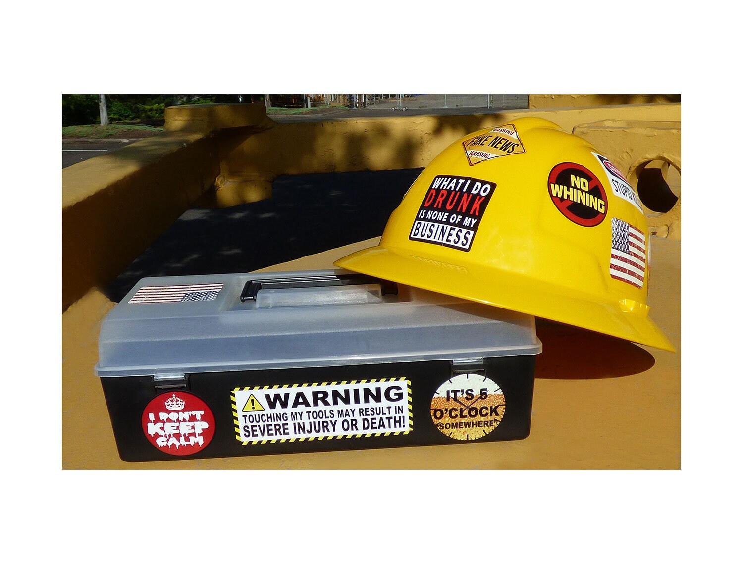 Funny Hard Hat Toolbox Stickers 10 Pack Extreme Value Decals - Etsy Canada