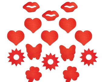 Heart Tanning Stickers - Etsy