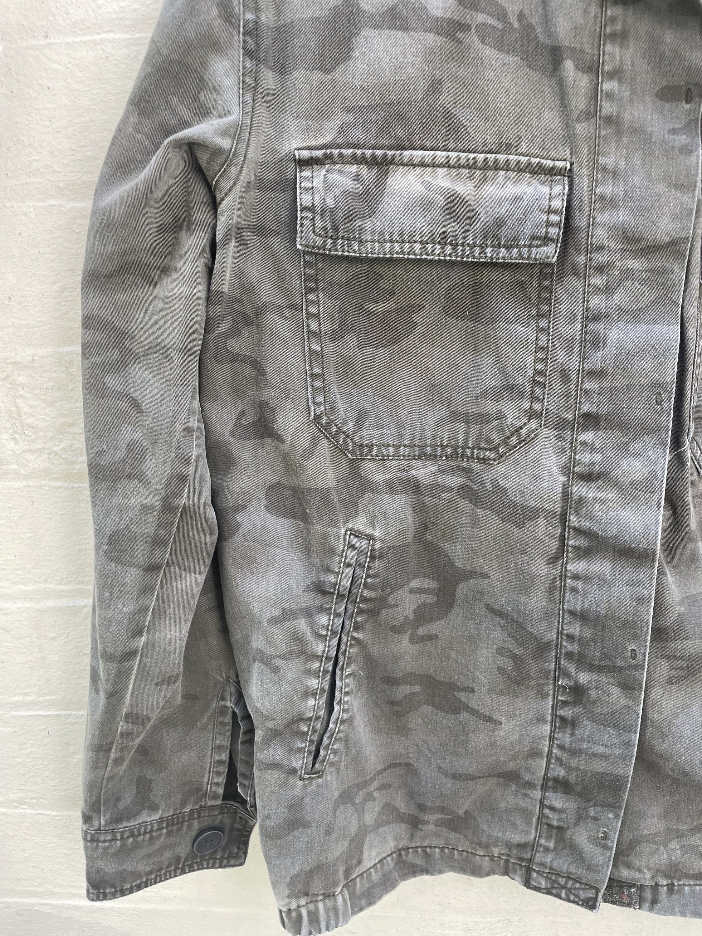 Mary Camo Jacket | Upcycled Camo Jacket | Army Jacket | Upcycled Jacket ...