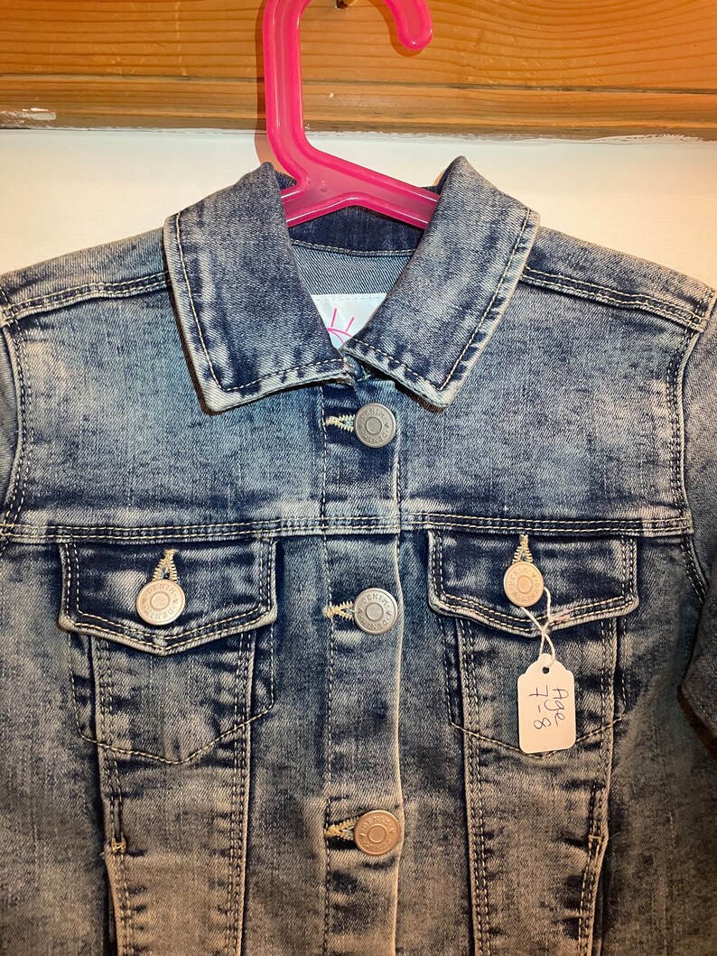 Mini Indie Esme Denim Jacket | Customised Denim Jacket | Embroidered ...