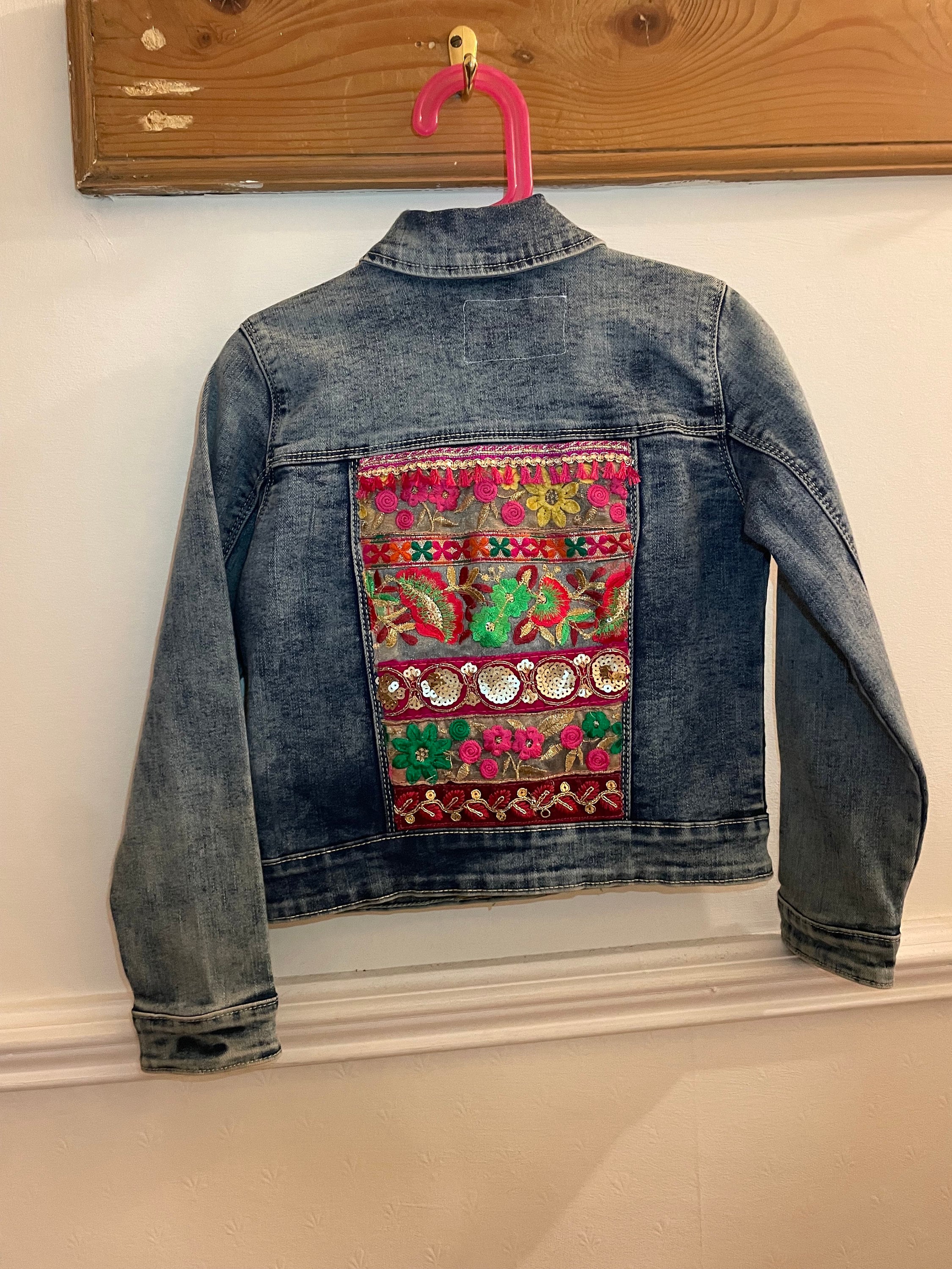 Mini Indie Esme Denim Jacket | Customised Denim Jacket | Embroidered ...