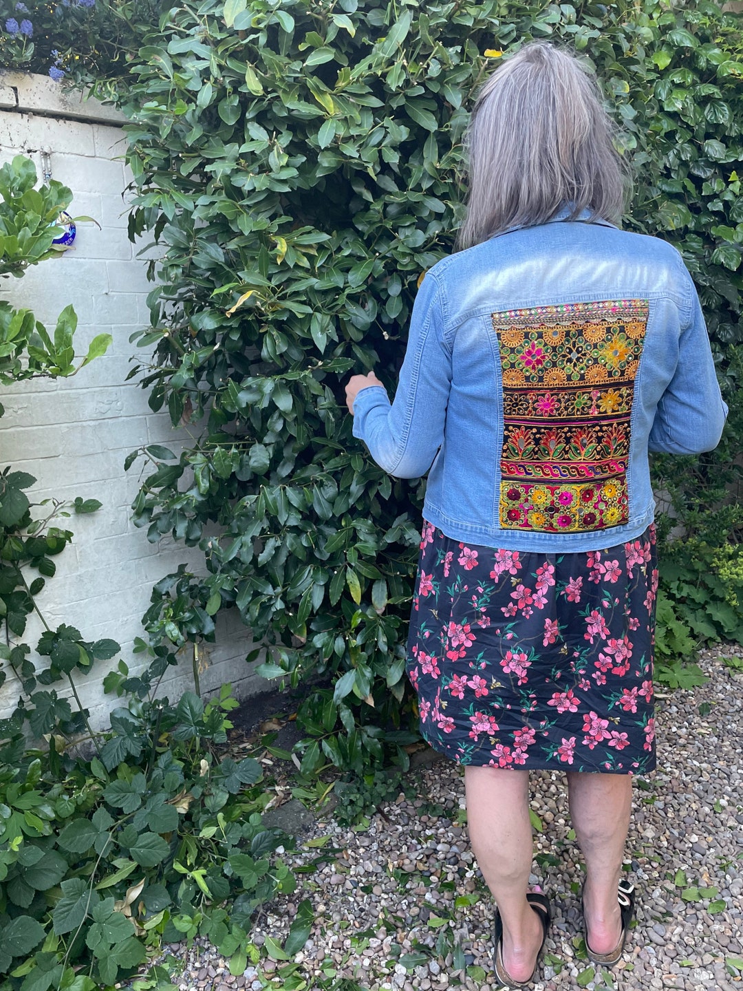 Indie Esme Denim Jacket | Customised Denim Jacket | Embroidered Jacket ...