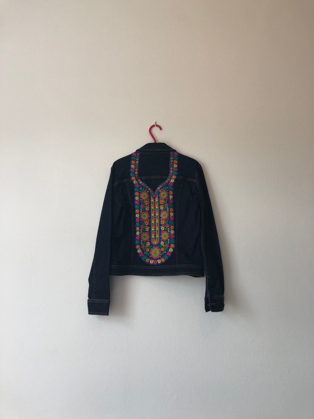 Indie Esme Denim Jacket | Customised Denim Jacket | Embroidered Jacket ...