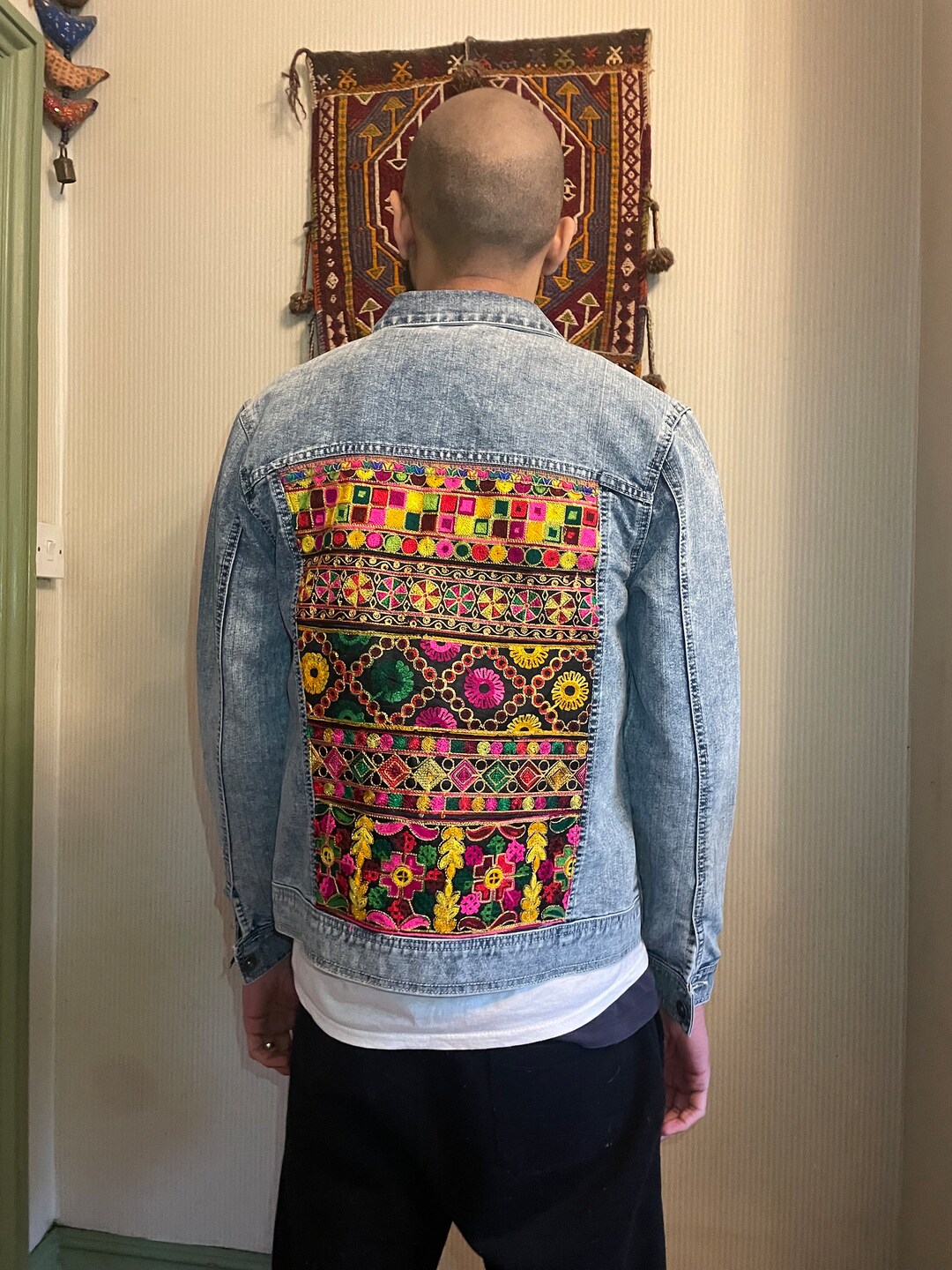 Indie Esme Denim Jacket | Customised Denim Jacket | Embroidered Jacket ...